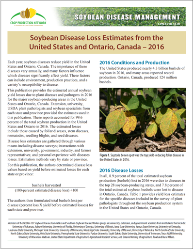 Soybean Maturity Group Map